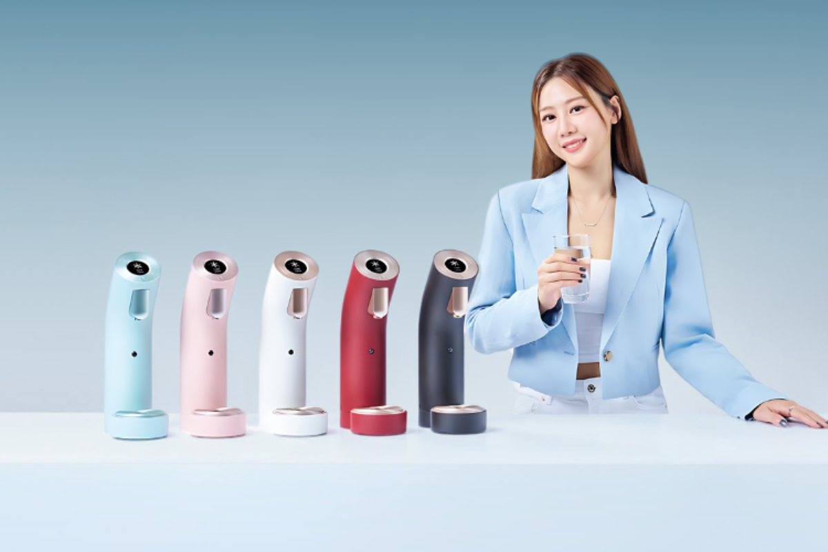 Phong cách hóa không gian với bảng màu của máy lọc nước Wells The One